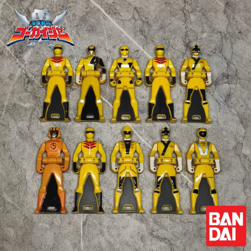 Jual Ranger Key Gokaiger Yellow Ranger Super Sentai Power Ranger Key ...