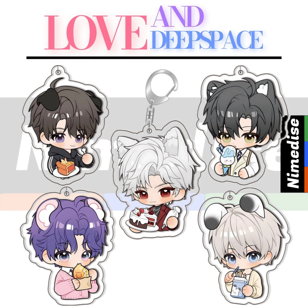 Jual Gantungan Kunci Love and Deepspace Pet Cat Kawai Akrilik ...