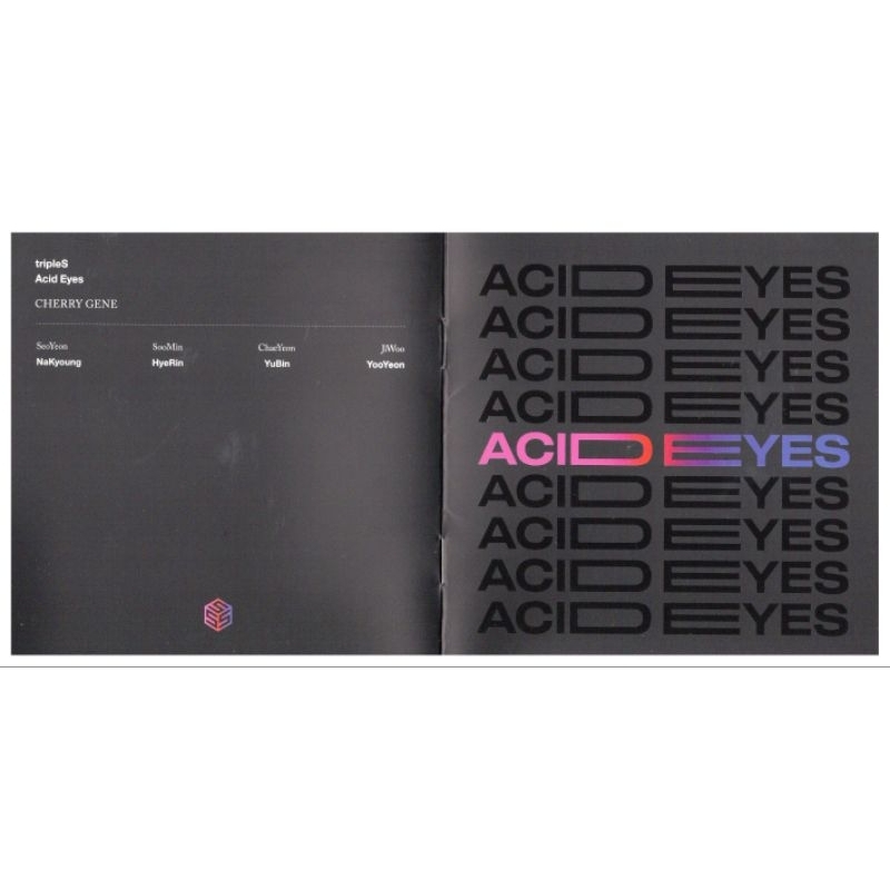 Jual tripleS Acid Eyes CHERRY GENE Album Sealed | Shopee Indonesia
