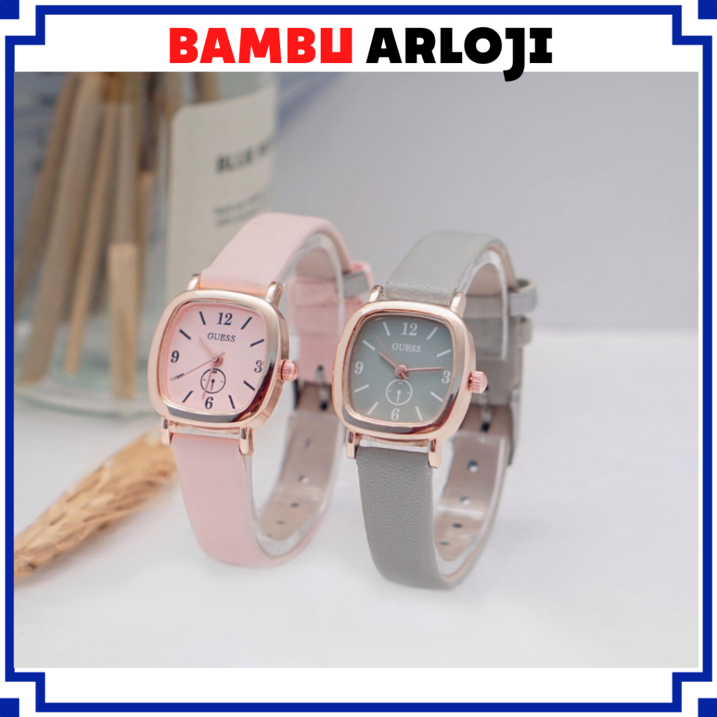 Jual BAJ Jam Tangan Quartz Strap PU Analog Casual Gaya Retro Wanita ...