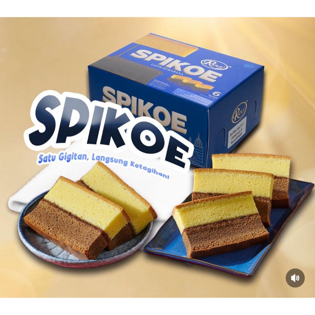 Jual Rious Bernardi Spikoe Lapis Surabaya 6 slices 200g | Festive ...
