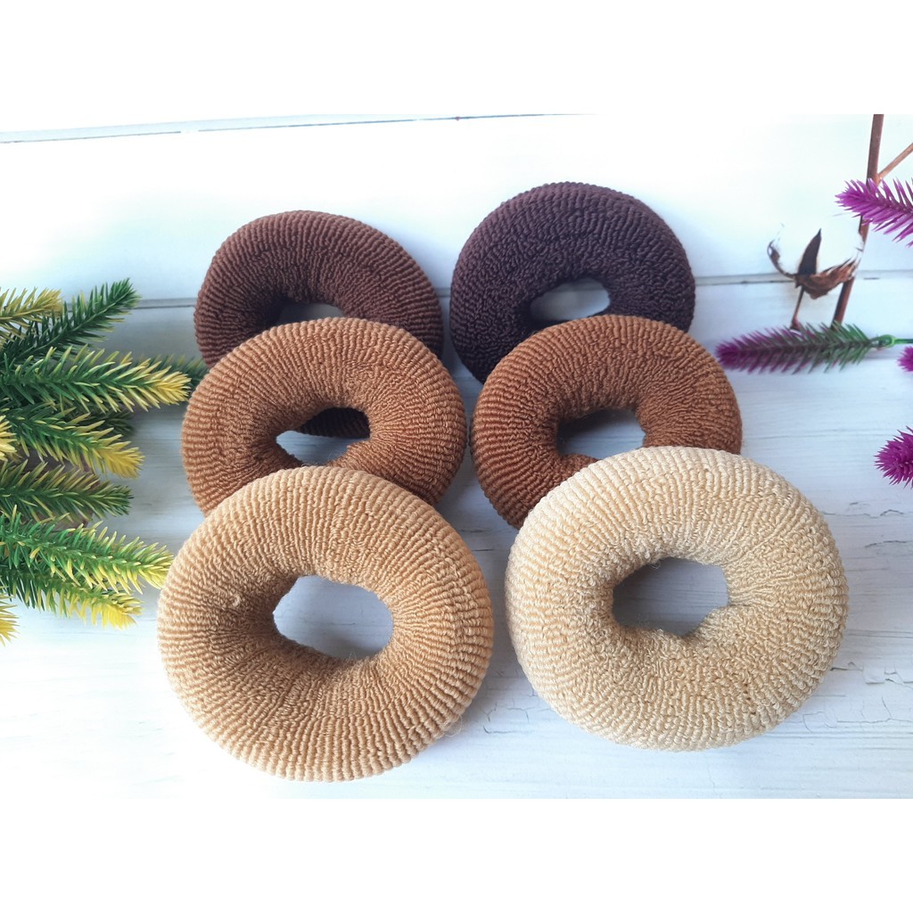 Jual Ikat Rambut Donat Ukuran Jumbo 1 Pcs | Shopee Indonesia