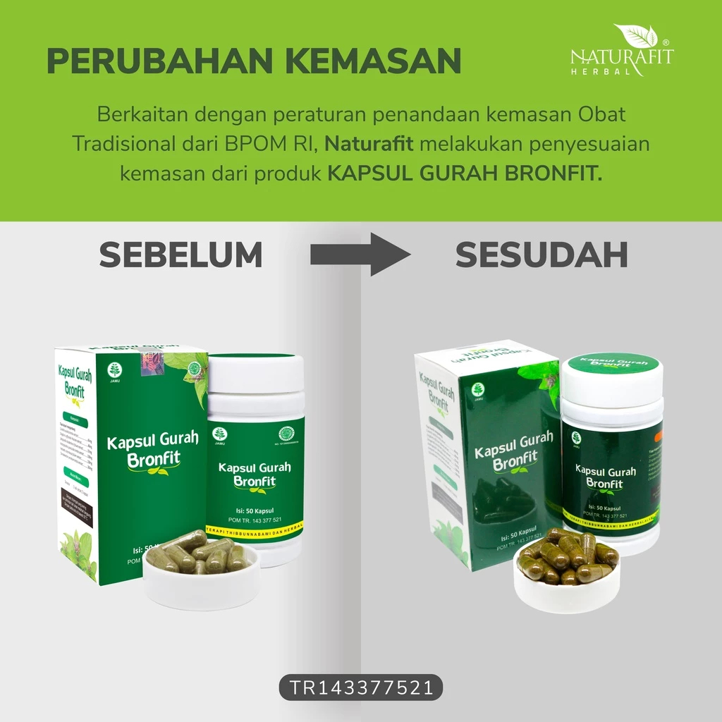 Jual Gurah Bronfit Kapsul Herbal untuk Batuk , Sesak Nafas , Asma , TBC ...