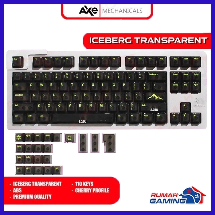 Jual AXE MECHANICALS - Cherry - Iceberg Transparant - Abs - Rgb - See Through | Shopee Indonesia