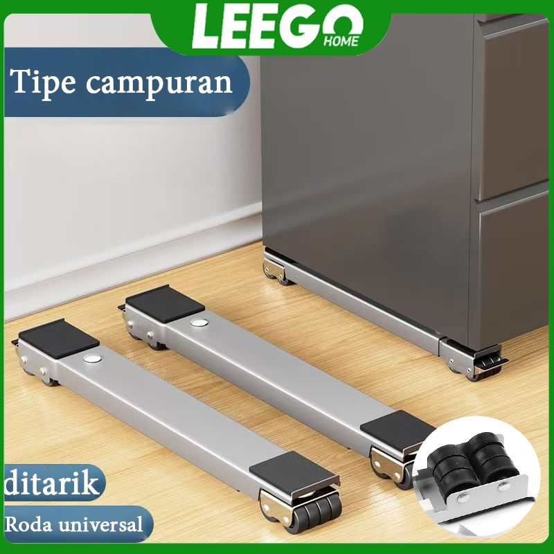 Jual 2PCS Roda Lemari Portable Tatakan kulkas Kaki kulkas Tatakan mesin ...