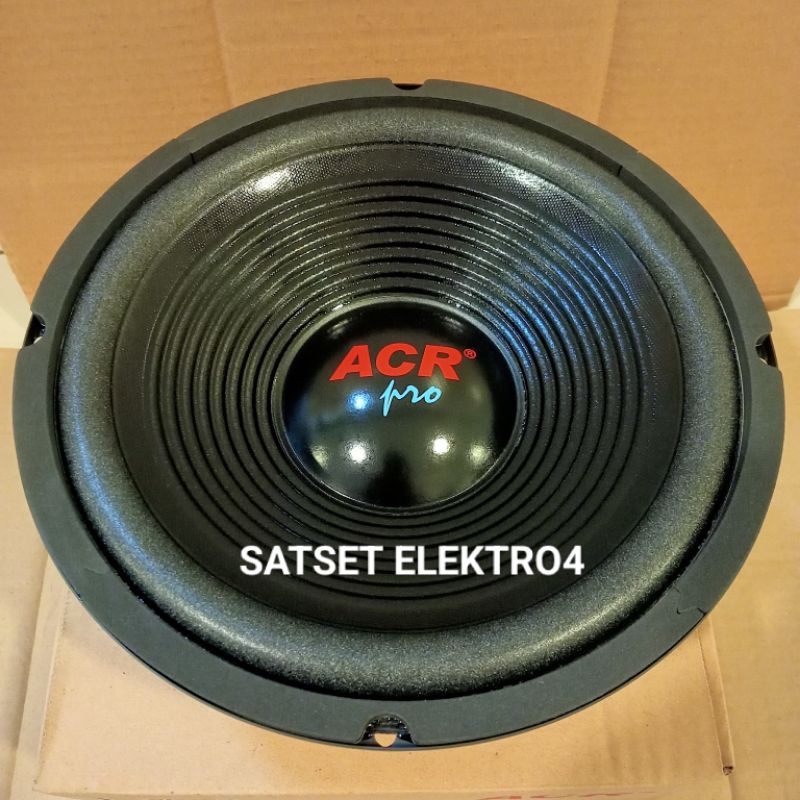 Jual SPEAKER NEW ACR PRO 10" 25H100SUWPP NEW ACR PRO WOOFER 400 WATT ...