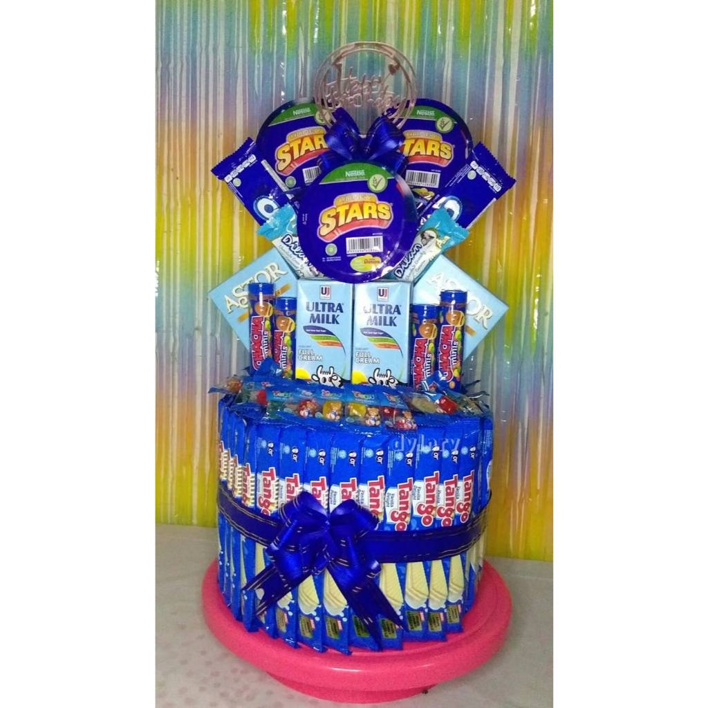 Jual Snack Tower - Snack Tart - Cake Snack Ultah - Snack Cake - Bucket ...