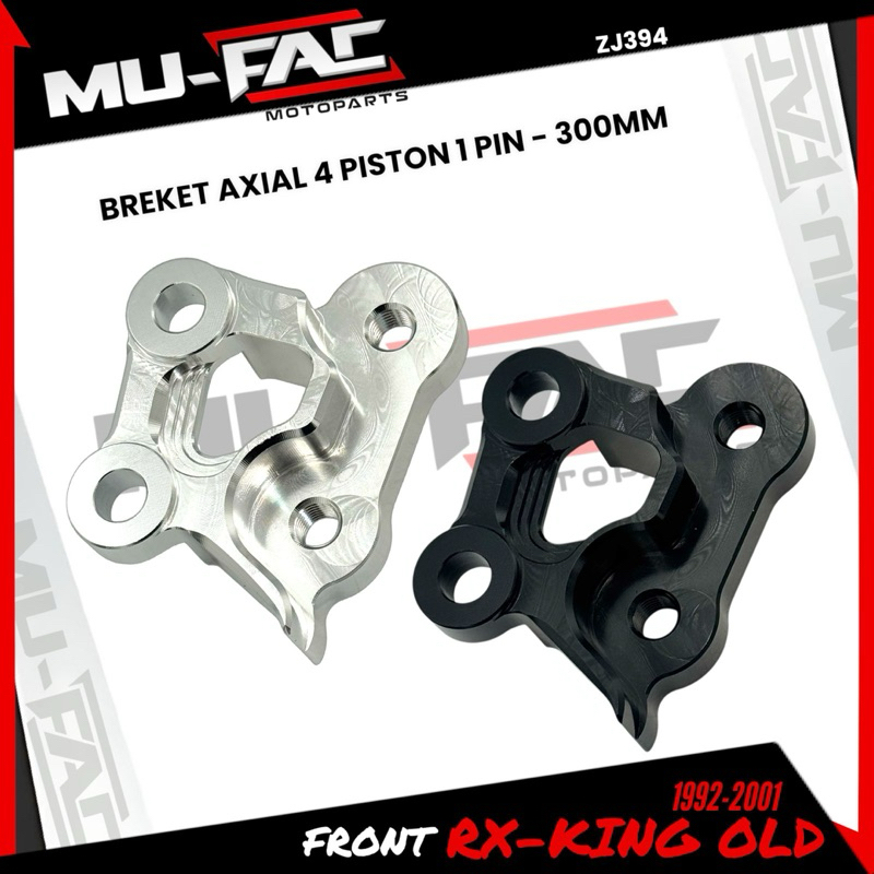 Jual BREKET KALIPER BIG POT 4 PISTON RX KING OLD 1991-2001 UK 300mm BREKET KALIPER AXIAL 4 ...