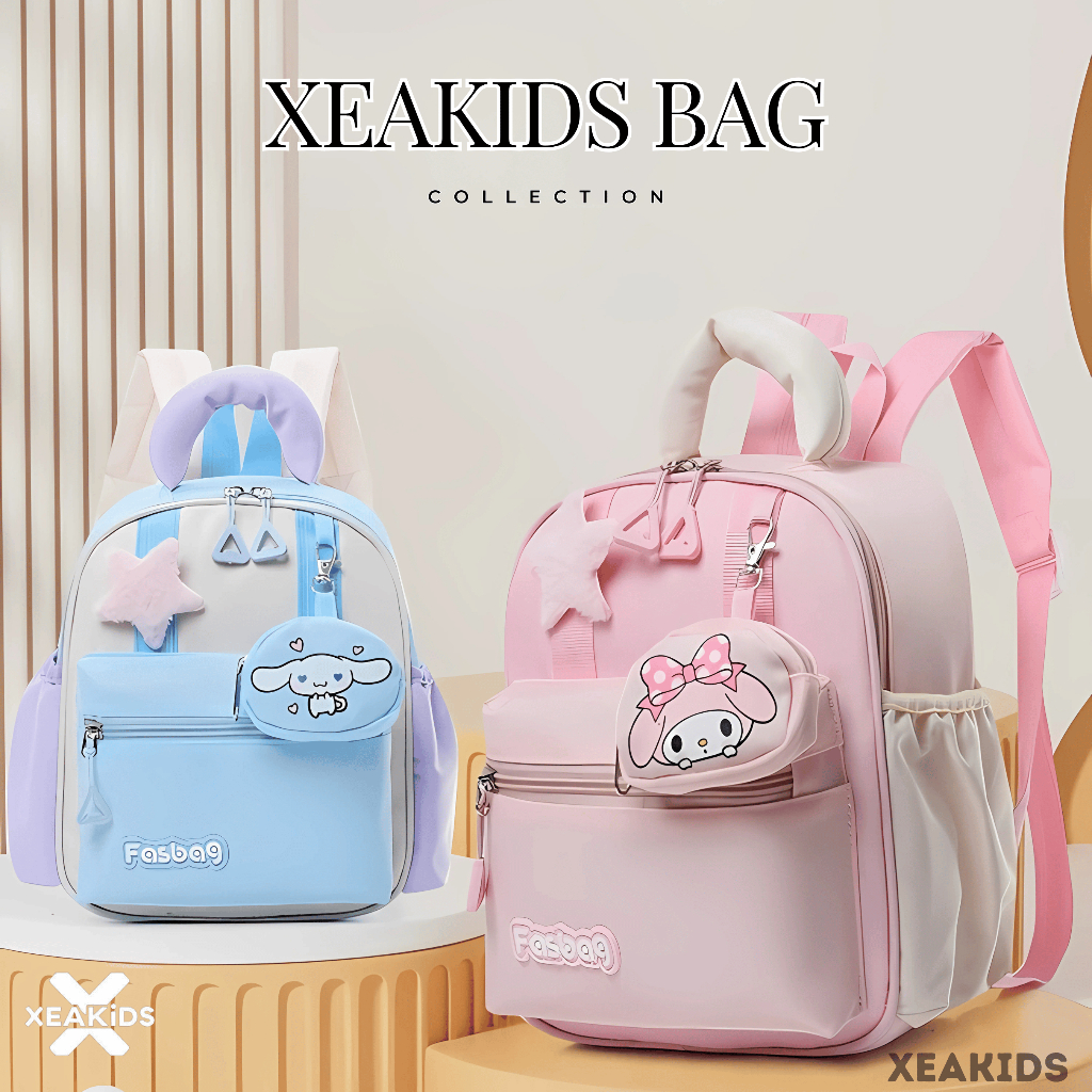 Jual [PO] Tas sekolah PAUD SANRIO | TK | SD | Tas jalan-jalan anak perempuan SANRIO Cinnamoroll ...