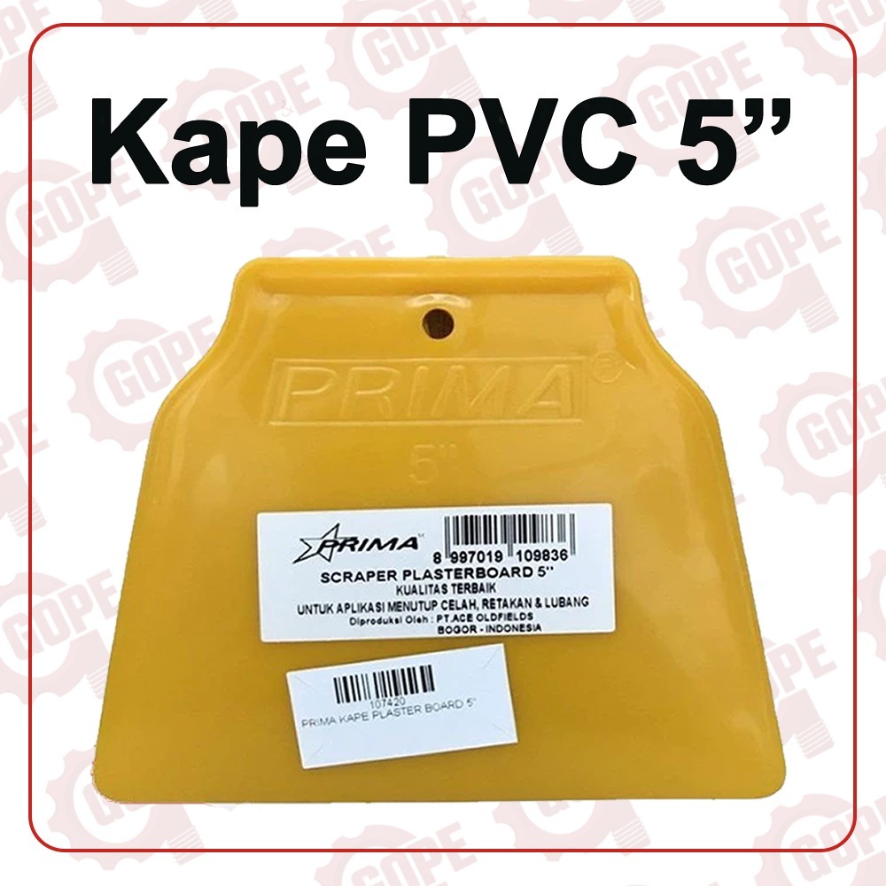 Jual Prima Kape Plaster Scrap Skrap PVC Board 5" | Shopee Indonesia