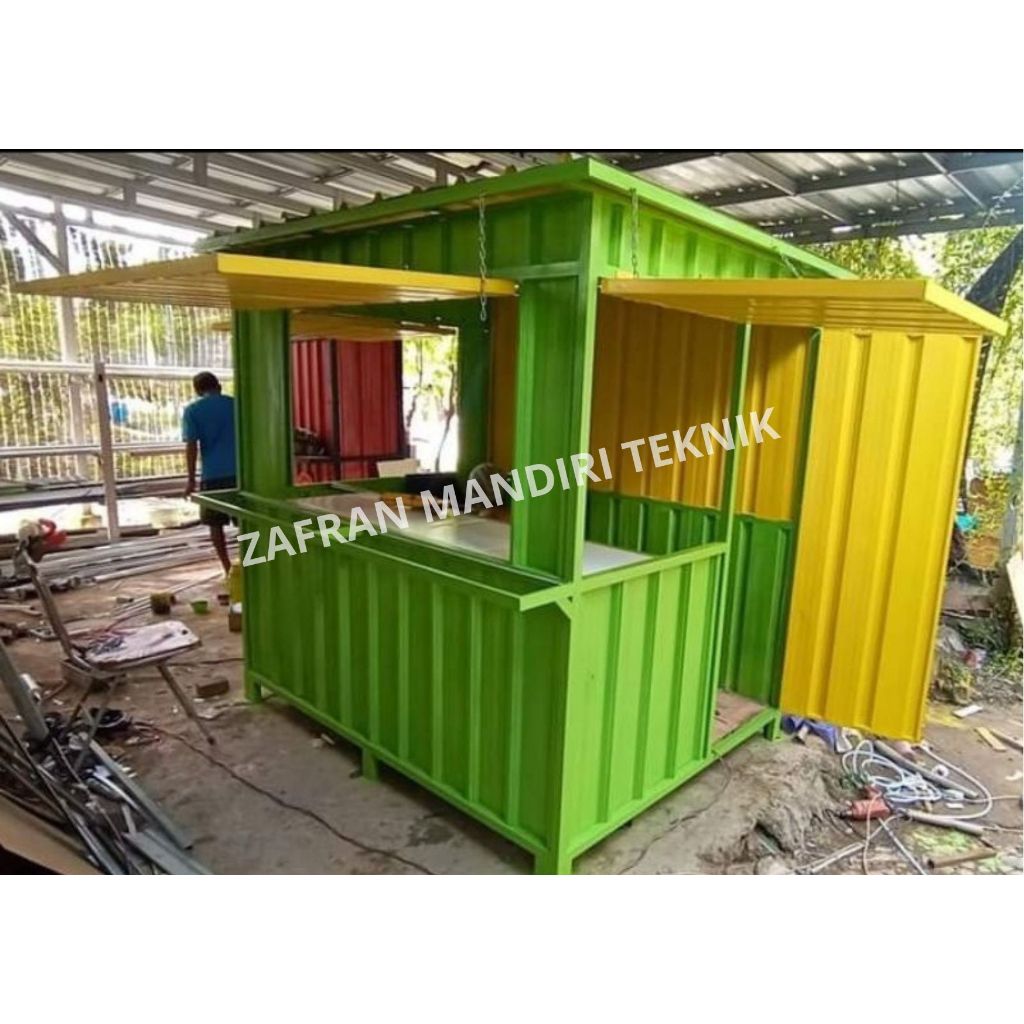 Jual [CUSTOM 5] Booth Container Cafe Usaha | Shopee Indonesia