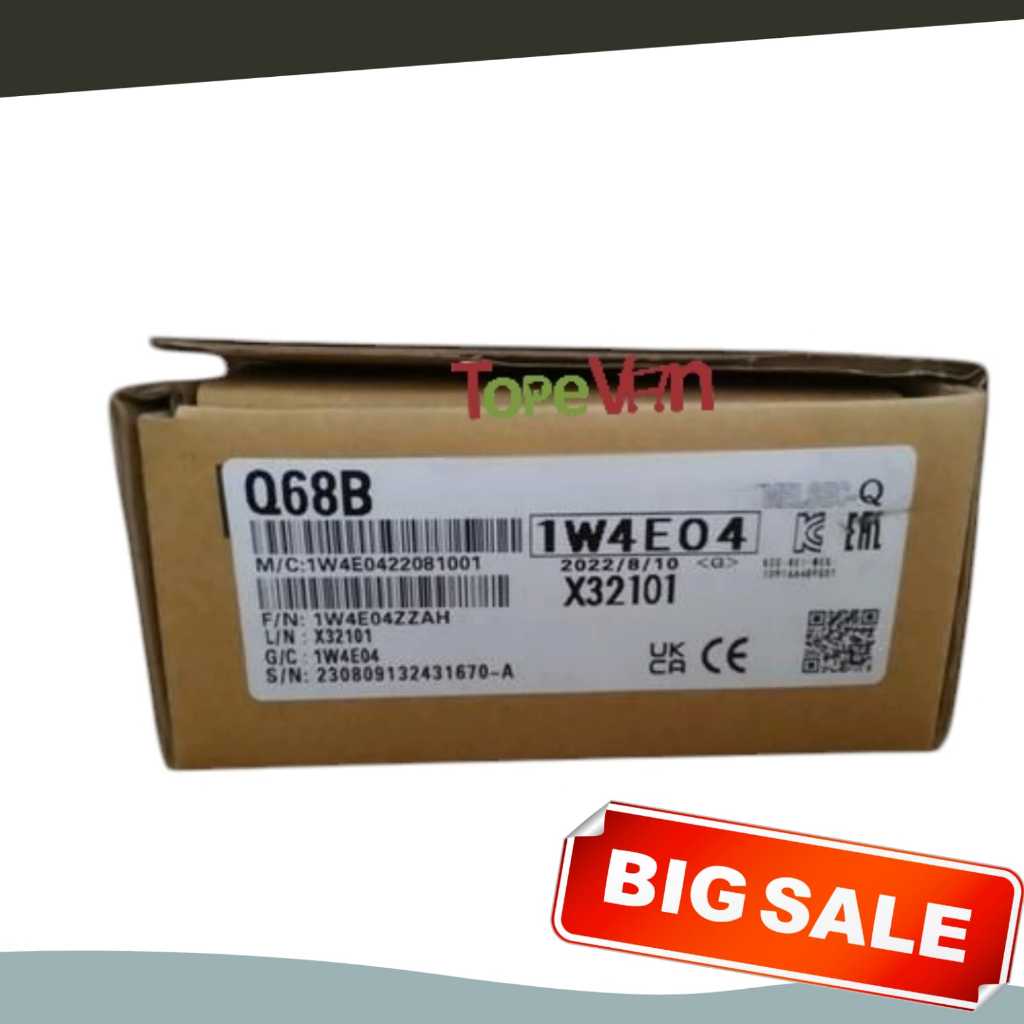 Jual PLC Mitsubishi Q68B Base unit Q Series Melsec | Shopee Indonesia
