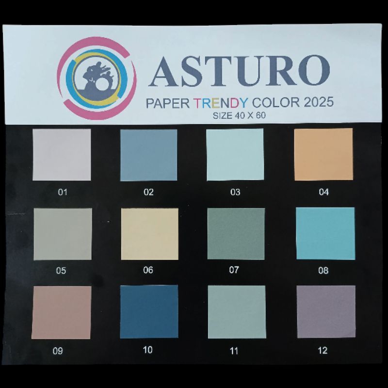 Jual ASTURO Paper Trendy Color 2025 40X60 | Shopee Indonesia
