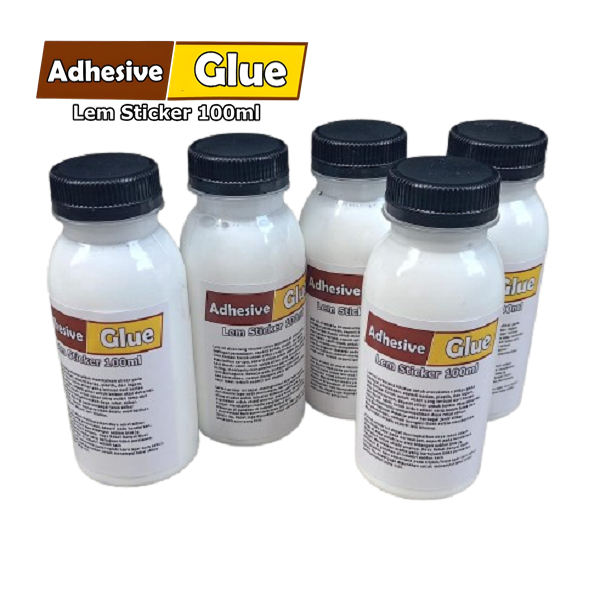 Jual Lem Stiker 100ml Adhesive Glue Lem Bahan Sablon Lem Sticker Super ...