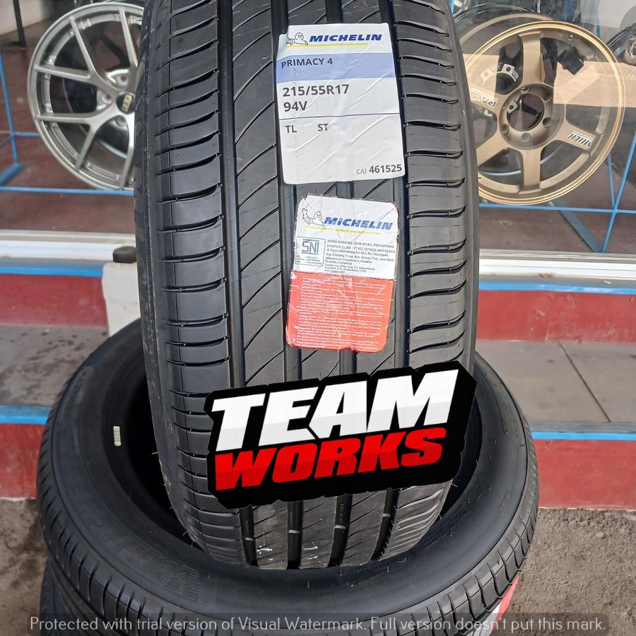 Jual BAN MOBIL UKURAN 215 55 R17 MICHELIN PRIMACY 4 ST BAN EMPUK RING 17 | Shopee Indonesia