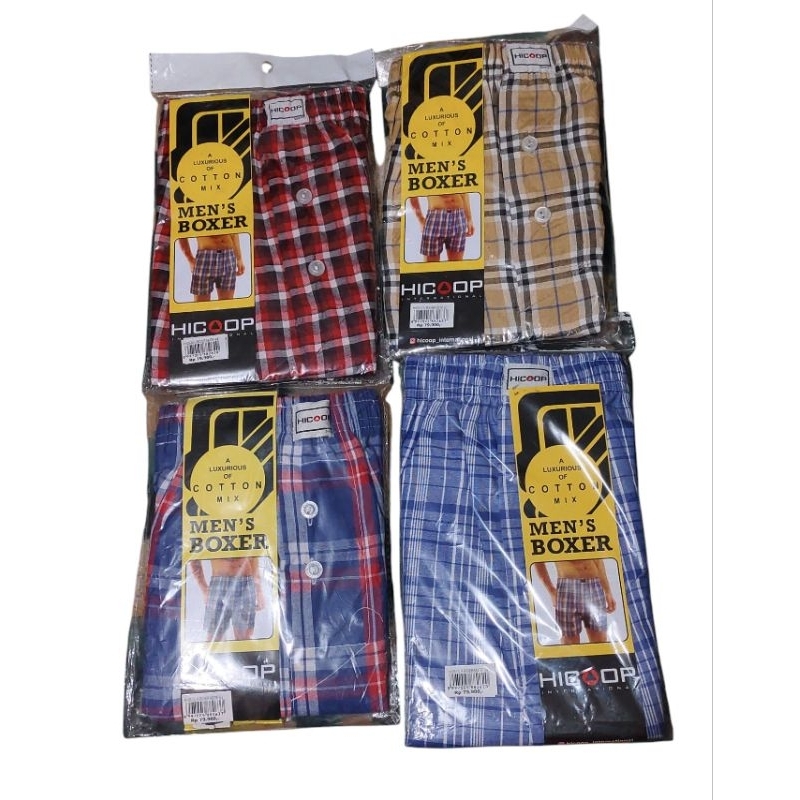Jual Celana Dalam Boxer Pria HICOOP size M, L | Shopee Indonesia