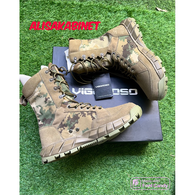 Jual Sepatu PDL Loreng KOPASKA Jatah TNI AL | Shopee Indonesia