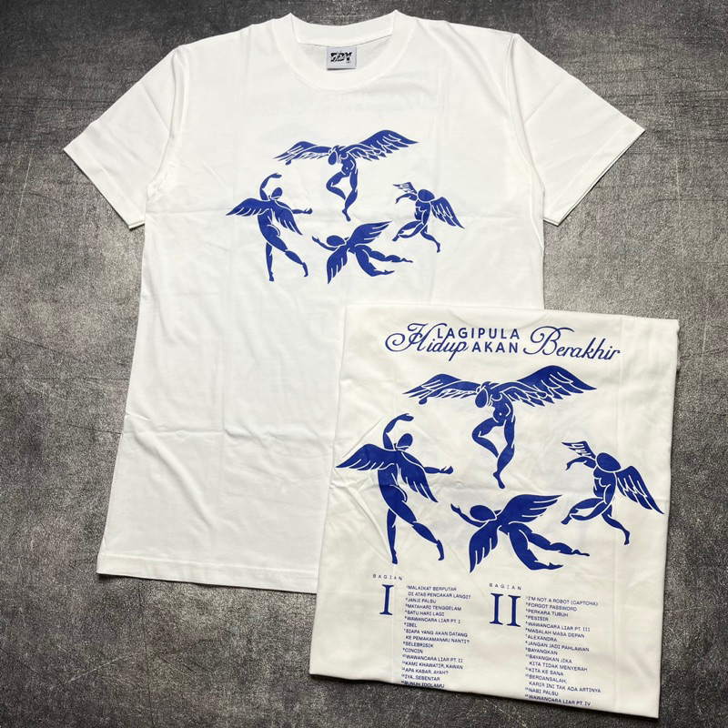 Jual Tshirt HINDIA - TRACKLIST WHITE Official Merchandise | Shopee ...