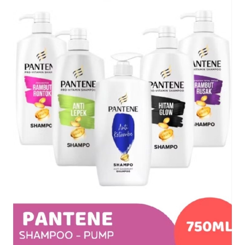Jual Pantene Shampoo 750ml | Shopee Indonesia