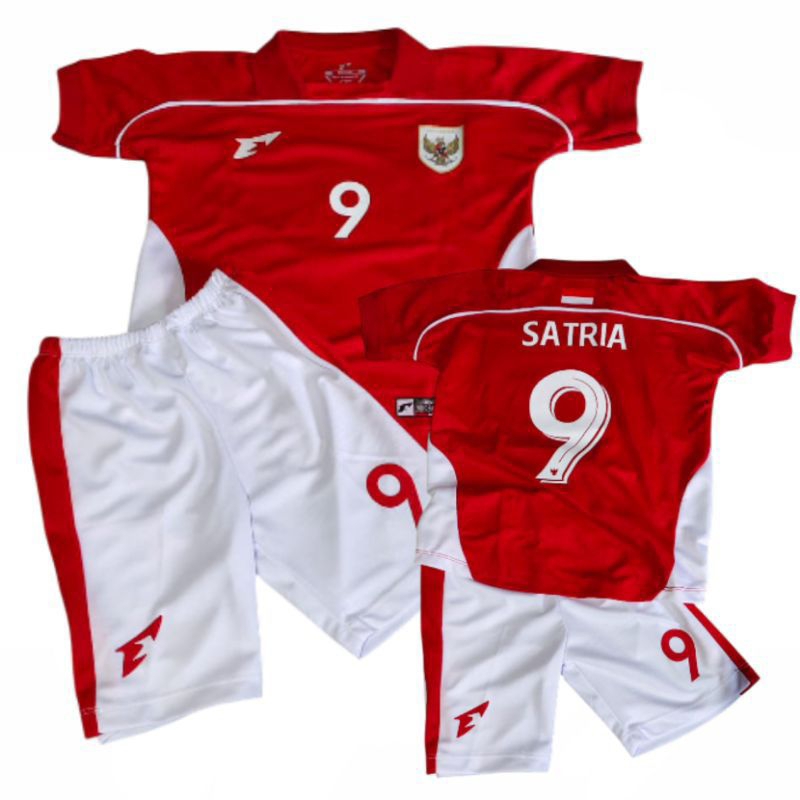 Jual Jersey Timnas anak home 2025 setelan nameset Terbaru | Shopee Indonesia