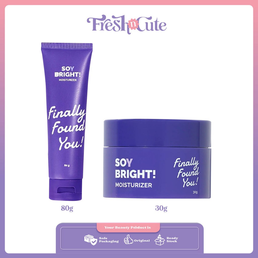 Jual FINALLY FOUND YOU - FFY Finally Found You! SOY BRIGHT Moisturizer ...