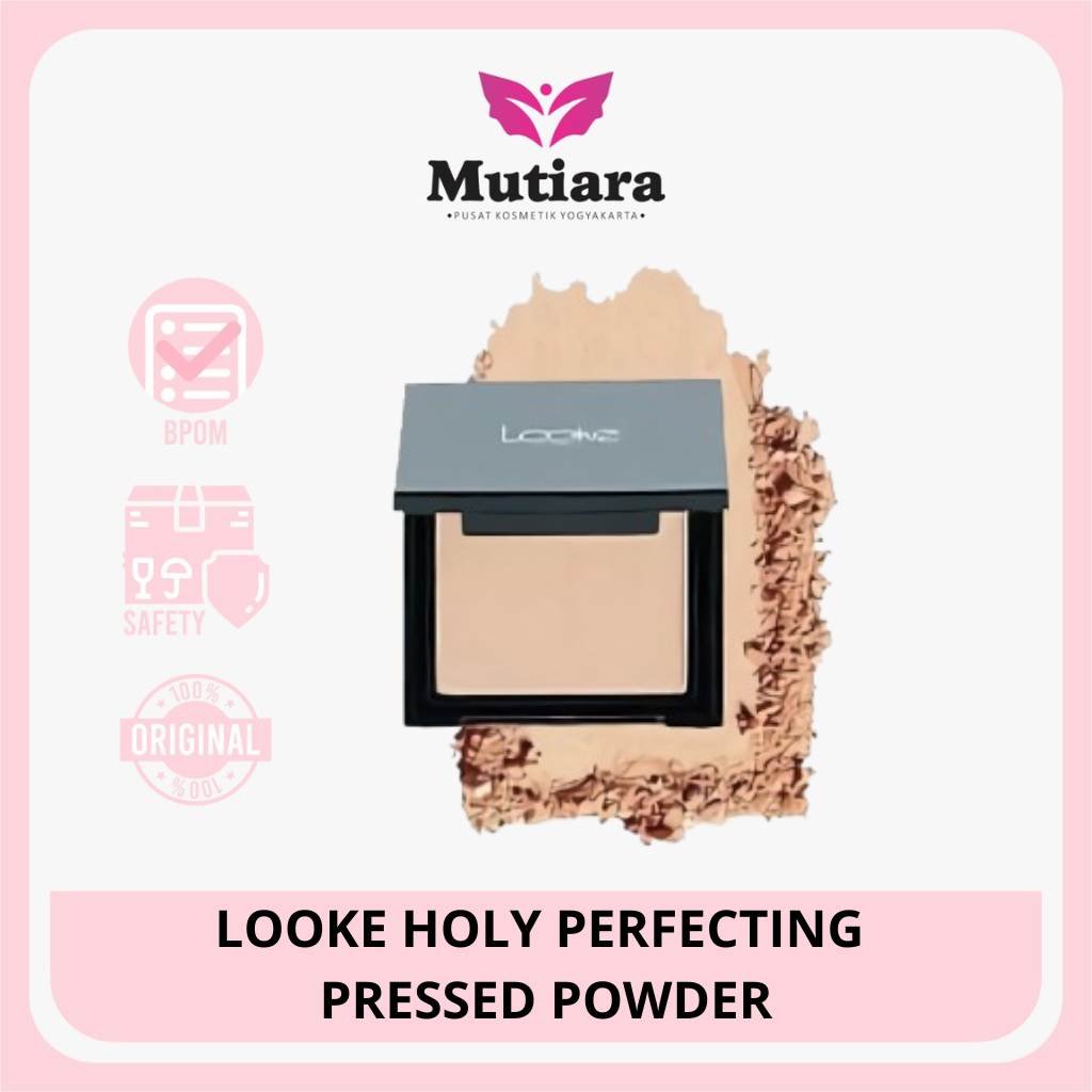 Jual LOOKE HOLY PERFECTING PRESSED POWDER 8GR | Shopee Indonesia