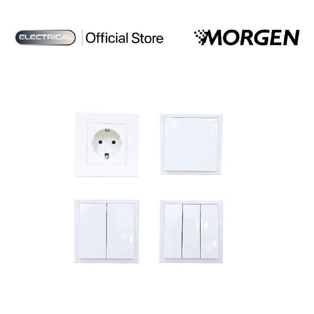 Jual MORGEN Paket 1 Dus Isi 20 Pcs Saklar Seri MG Series ES-70112 ...
