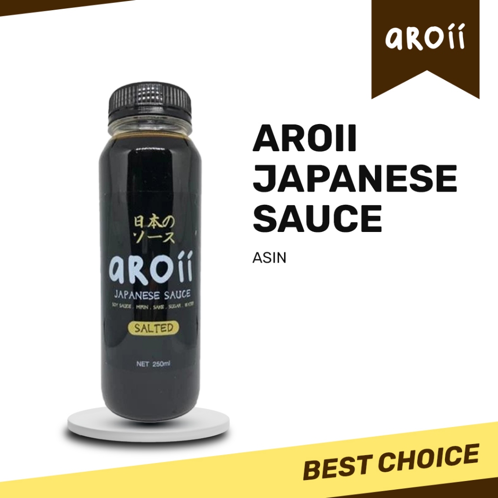 Jual Kecap Jepang AROII – Kecap Asin & Manis Alami untuk Masakan Jepang ...