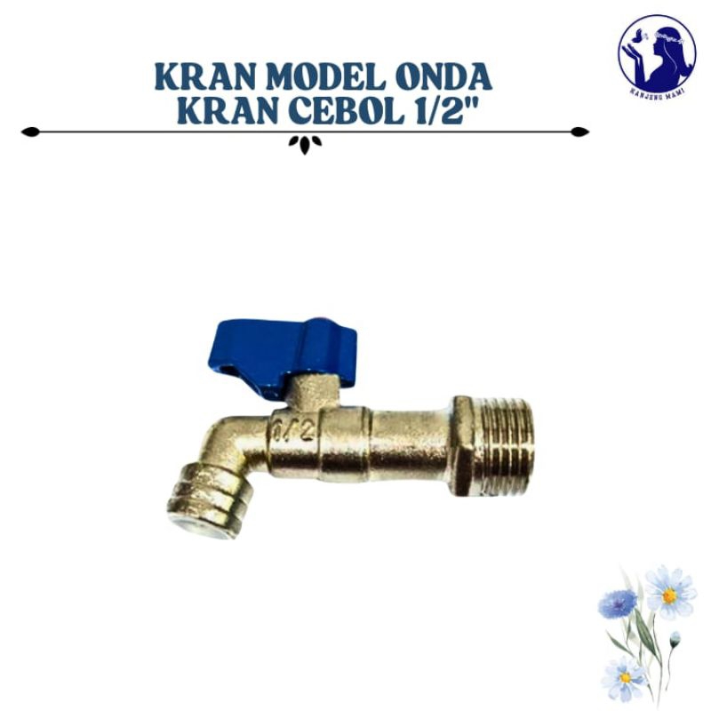 Jual Kran Cebol / Kran Model Onda BC 1/2 inch | Shopee Indonesia