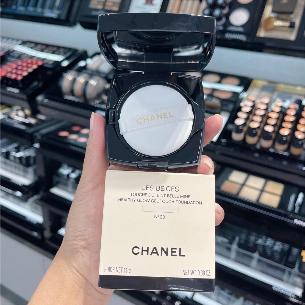 Jual Chanél Cushion 11g/5g Chanél Les Beiges Healthy Glow Gel Touch ...