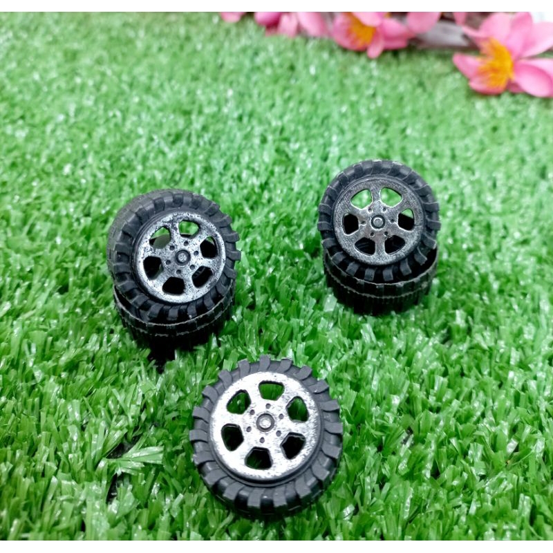 Jual Roda Mobil Mainan Uk 2,5cm Copotan Isi 12pcs | Shopee Indonesia