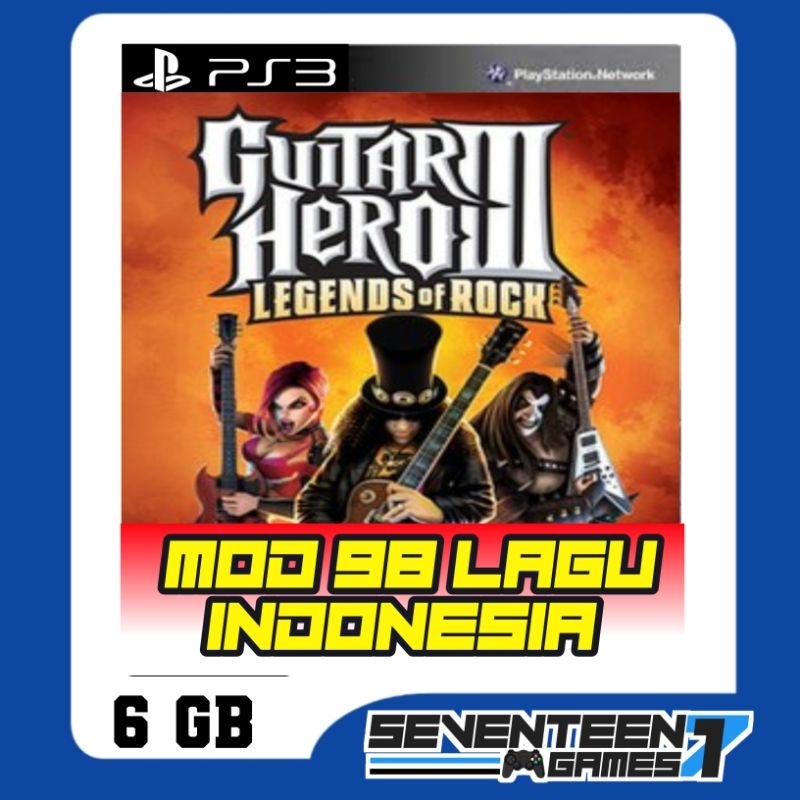 Jual Guitar Hero 3 Mod Lagu Indonesia Game Ps3 Cfw Hfw Hen Gembox ...