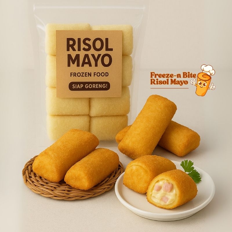 Jual Freeze-n Bite Risol Mayo Siap Goreng | Shopee Indonesia