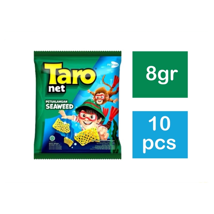 Jual CHIKI TARO / 1 RENCENG ISI 10 PCS RASA RANDOM | Shopee Indonesia