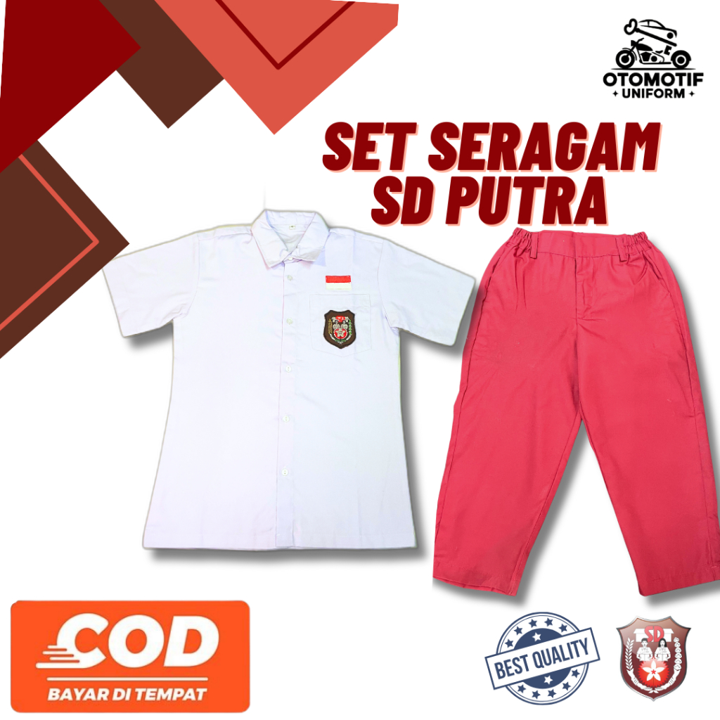 Jual SERAGAM SEKOLAH SD LAKI - LAKI LENGKAP SERAGAM SD LENGKAP MURAH ...