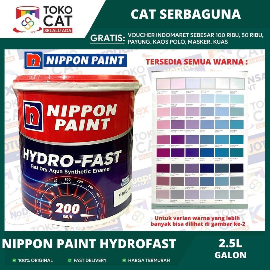 Jual Cat Serbaguna Nippon Paint Hydro Fast Gloss Putih / Warna 20L PAIL ...