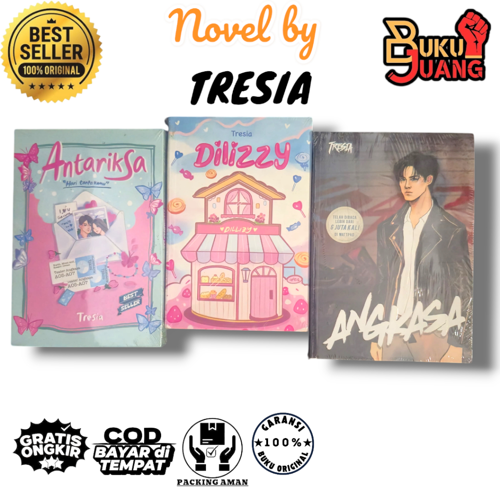 Jual ANEKA NOVEL WATTPAD REGULER BESTSELLER #8 - ANTARIKSA / ANGKASA ...