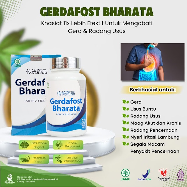 Jual Obat Usus Buntu Hernia GERD Types Asam Lambung Ampuh GERDAFOST ...