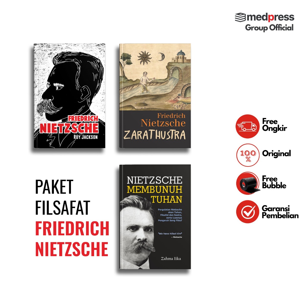 Jual Paket Filsafat Friedrich Nietzsche (3 Buku) | Shopee Indonesia