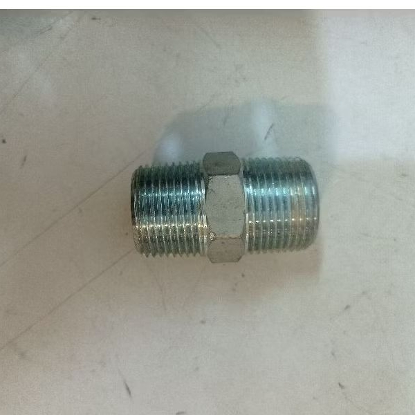 Jual double nepple hidrolik 1inch npt X 1inch npt | Shopee Indonesia