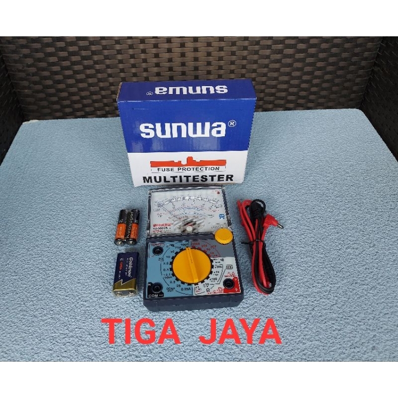 Jual Multi Tester Avometer Analog Sunwa Dos Biru YX 360 TRE B bukan ...