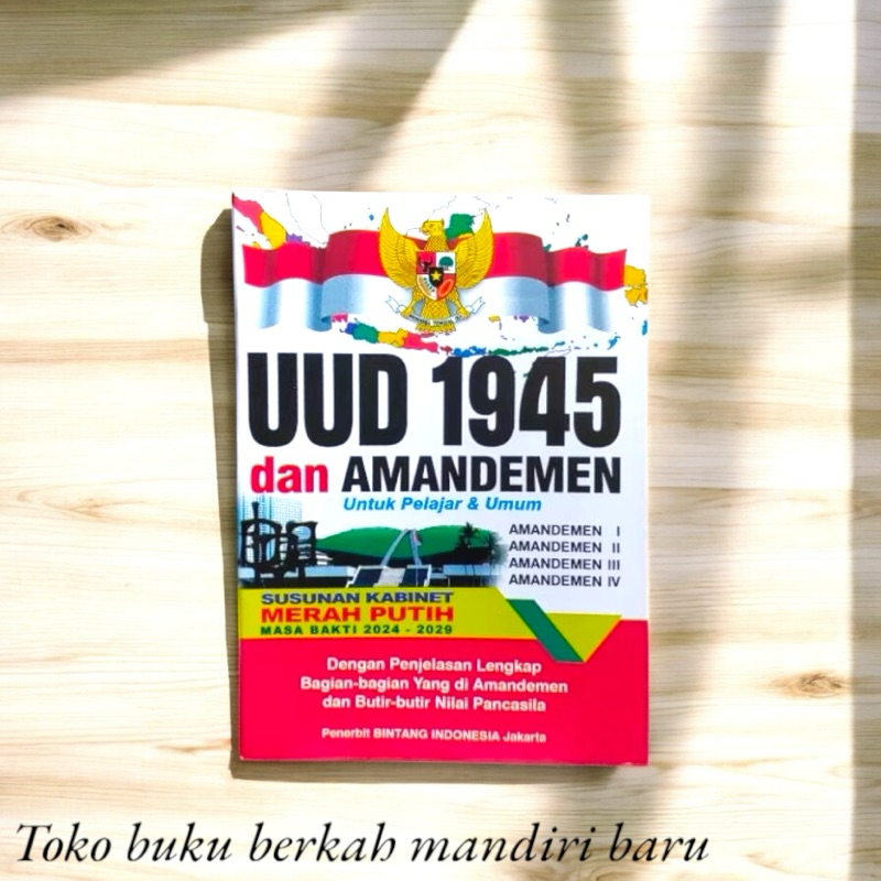 Jual buku uud 1945 dan amandemen ( 10x14cm) | Shopee Indonesia