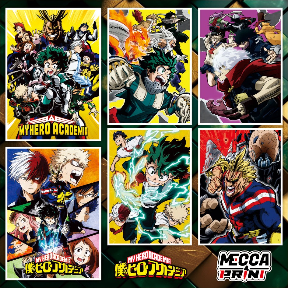 Jual Poster MY HERO ACADEMIA - Poster Anime Ukuran A4+ | Shopee Indonesia
