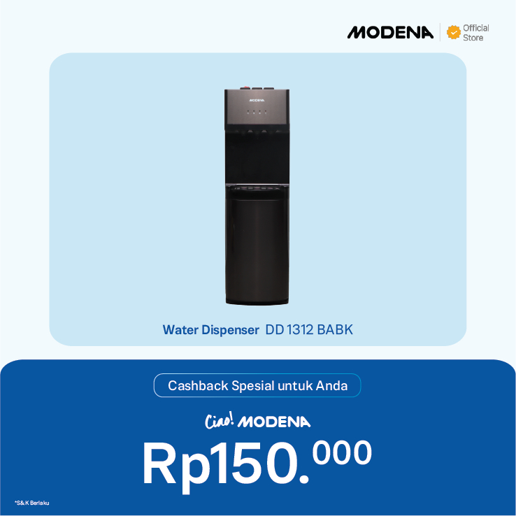 Jual MODENA Water Dispenser - DD 1312 BABK (UV) | Shopee Indonesia