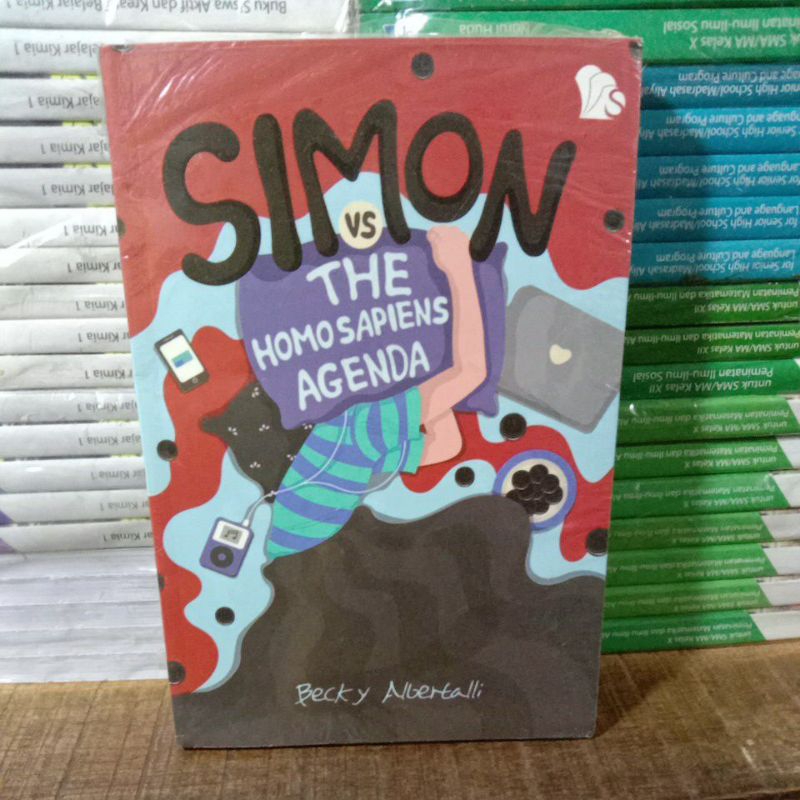 Jual Buku Novel Original SIMON VS THE HOMOSAPIENS AGENDA | Shopee Indonesia