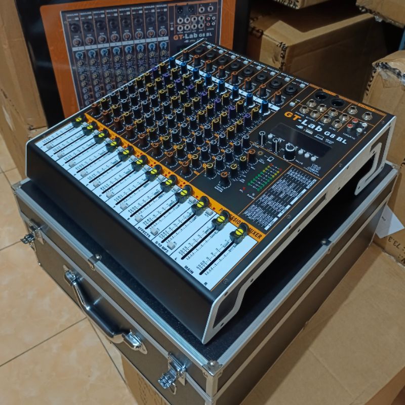 Jual Versi terbaru mixer GT Lab G8 BL 8 channel compressor original rdw ...