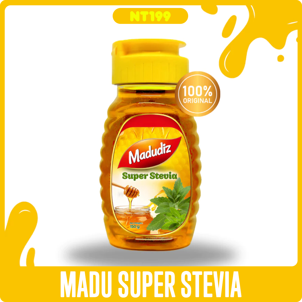 Jual Madudiz Madu Super Stevia 150gr – Rendah Kalori, Bantu Jaga Daya ...