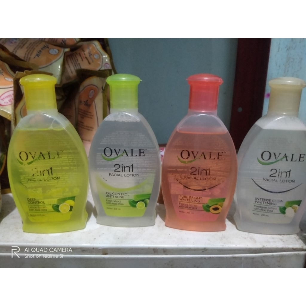 Jual Ovale 2in1 Facial Lotion 100 Ml/200 ml | Shopee Indonesia