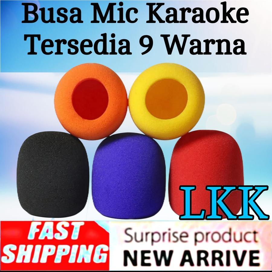 Jual Sarung Busa Mic Karaoke - Foam Cover Microphone - Busa Mikrofon ...