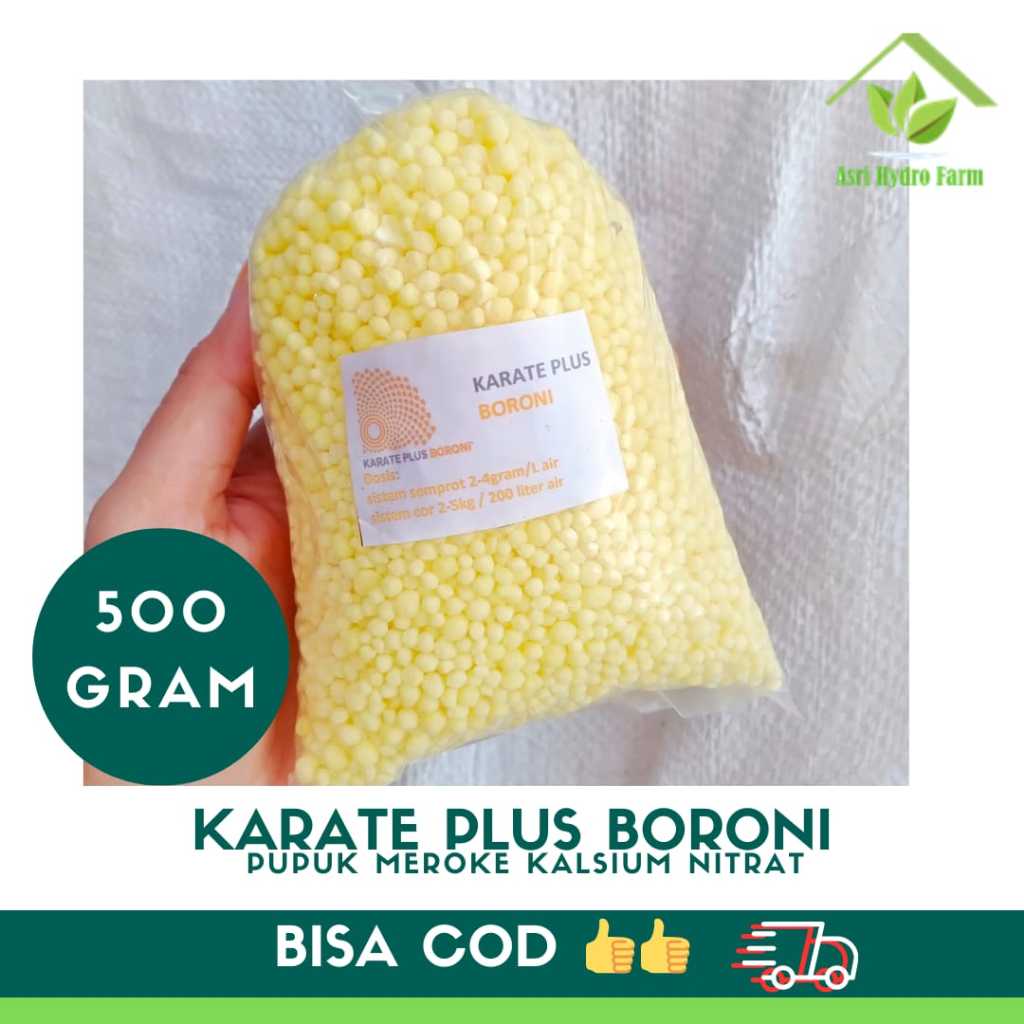 Jual REPACK 500GRAM 1/2KG Meroke KARATE PLUS BORONI - Pupuk Kalsium ...